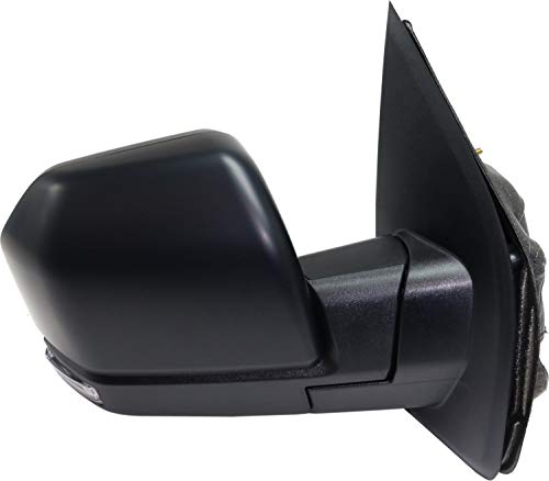 Kool Vue Right Power Heated Mirrors for Ford F-150 2015-2017 Power Fold With Signal Light, Blind Spot Monitor, Memory & Puddle Lamp; Without Auto-Dimming Paintable