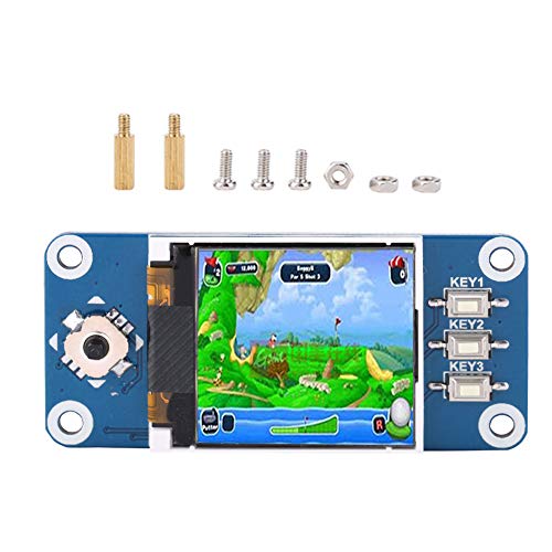 Eulbevoli LCD Screen Module for Raspberry Pi, Ideal Replacement 1.44 inch LCD Screen Display Portable Standard Practical for Raspberry Pi 2B / 3B / Zero/Zero W