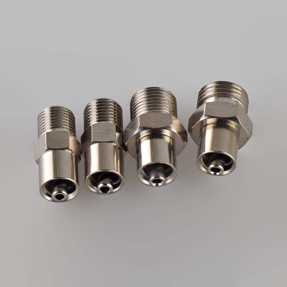 Fhis Dispensing Locking Head Luer Lock Adapter Screw End G1/8,G1/4, M10*1, M12*1 Optional for Automatic Dispensing Valve (1/4β)