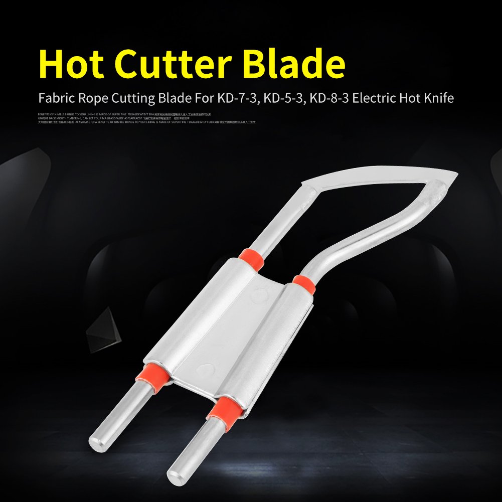 Fabric Cutting Blade for KD-7-3, KD-5-3, KD-8-3 Electric Hot Knife for Cutting Fabrics Ropes and Ribbons