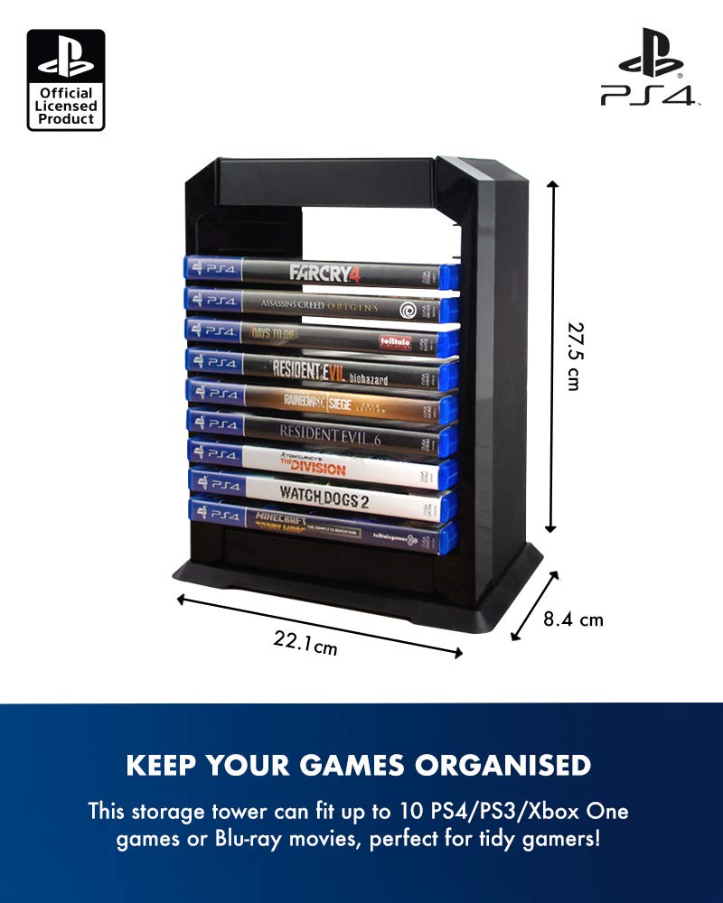 PS4 - Premium Games Storage Tower (Numskull)