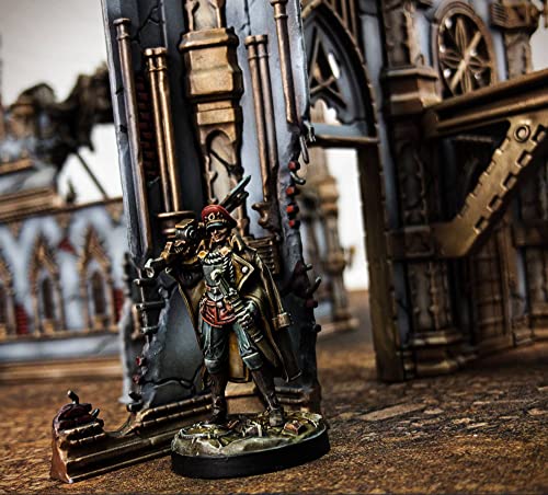 Rampart Modular Terrain Eternal Cathedral Core Set - Unpainted Fully Customizable Scaled Tabletop Terrain by Archan Studio - for Kids and Adults Ages 14+