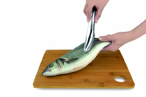 I GENIETTI Fish Scaler, Silver