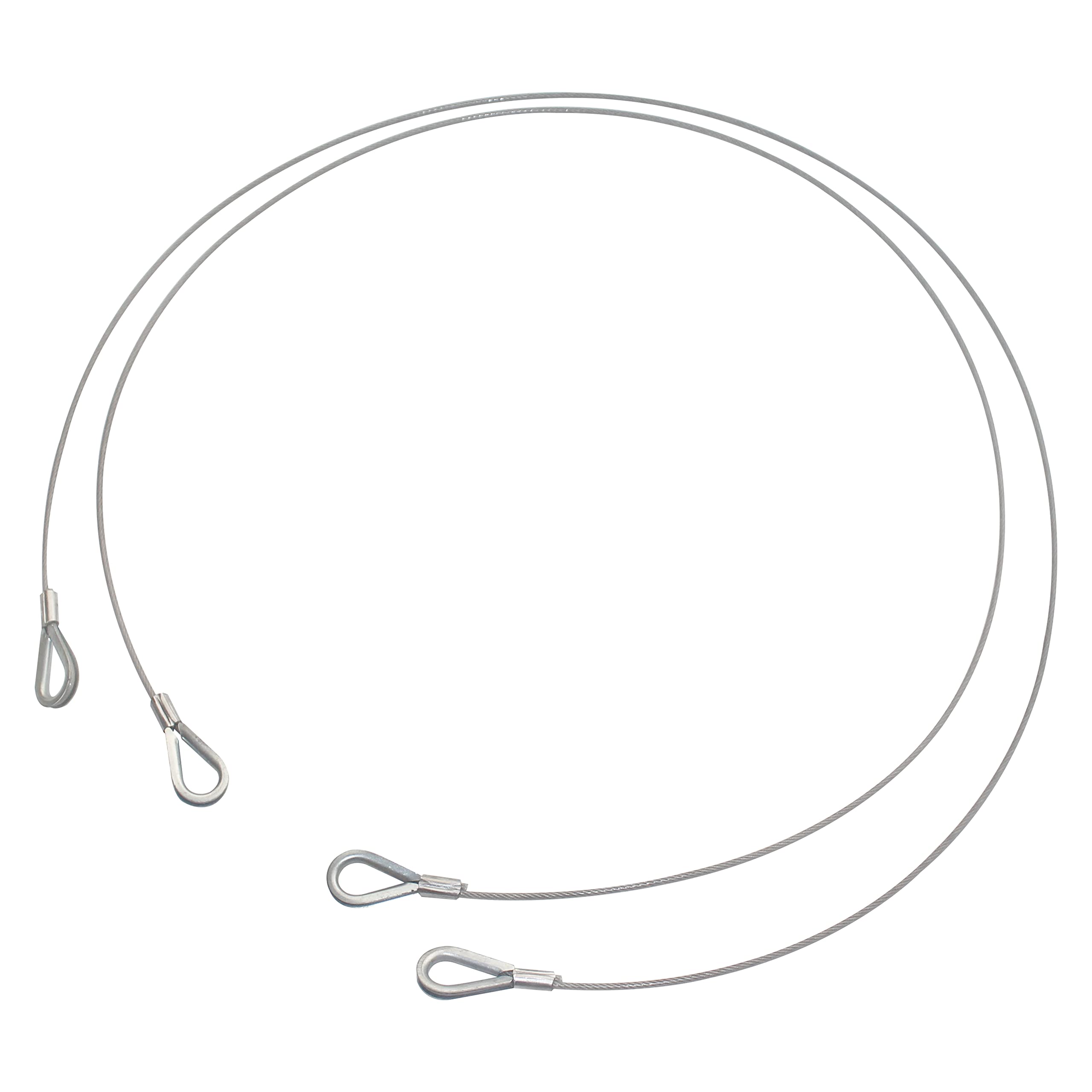 Bylot 2 PCS Lift Cables with EZ Spring Clips Replacement for Lift Assist System 40101042GS