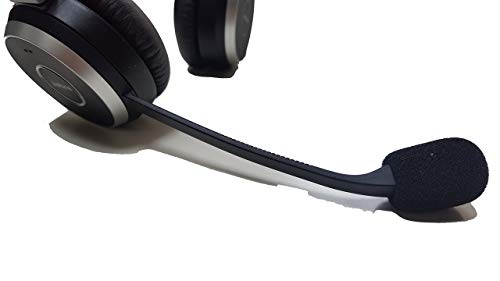 Jabra Evolve 65 Bluetooth Stereo Wireless Headset - Compatible with Computers, Macs, and Mobile Devices, and Ideal for Voice and Video Apps like Zoom, Teams, and Meet Plus, GTW Spare Cushions Included