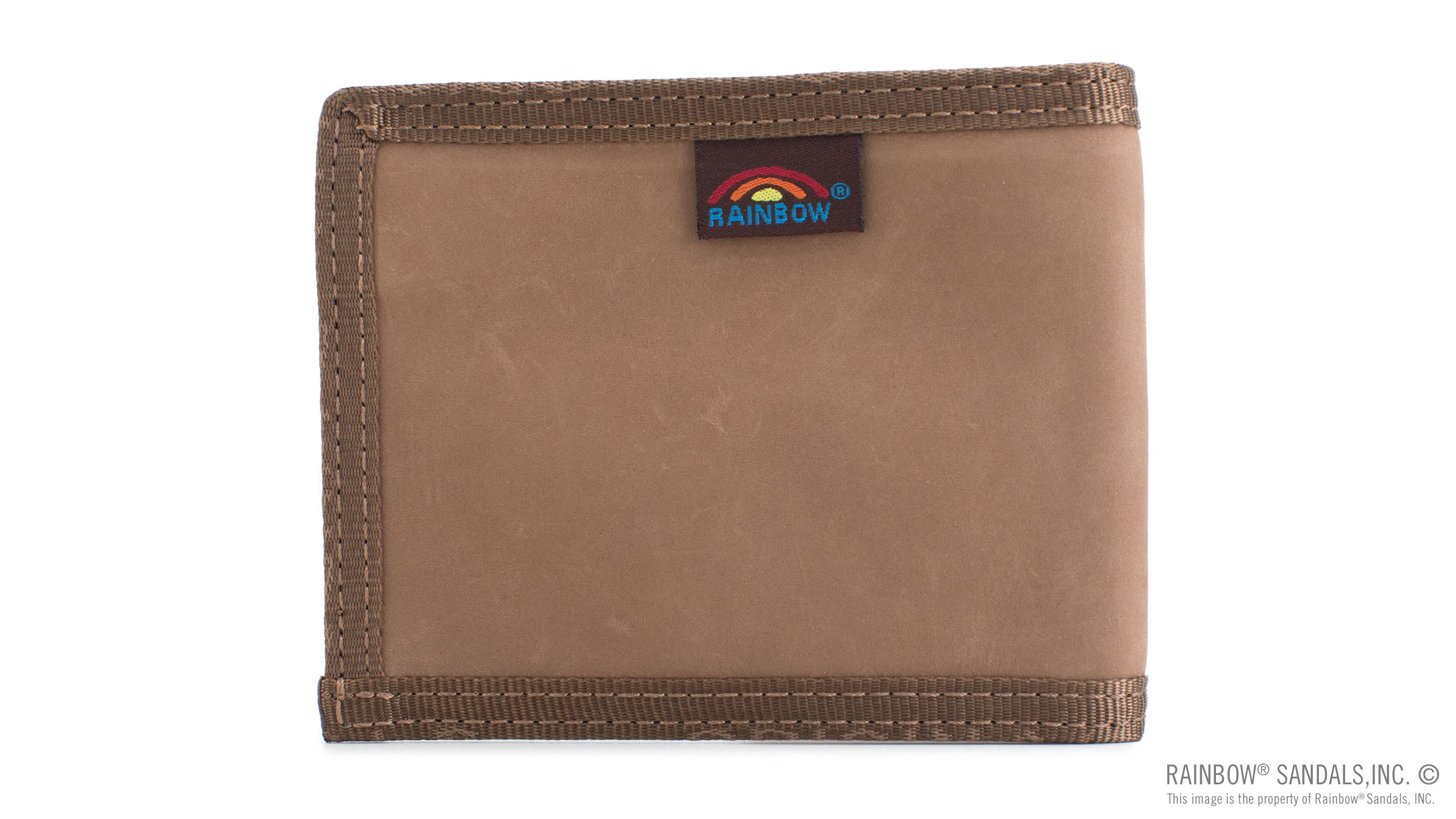 Rainbow Sandals Bi-Fold Wallet - Dark Brown