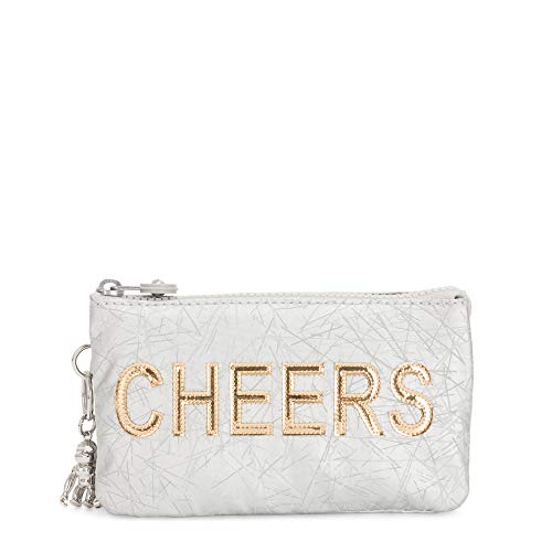 Kipling Creativity Large Metallic Cheers Pouch Cheers