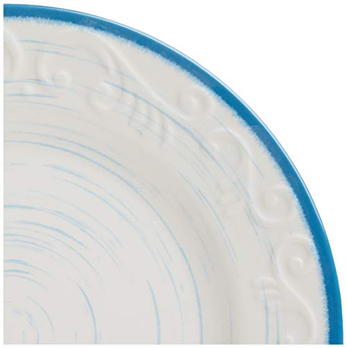 Pfaltgraff 12-Piece Melamine Dinnerware Set - Trellis Blue