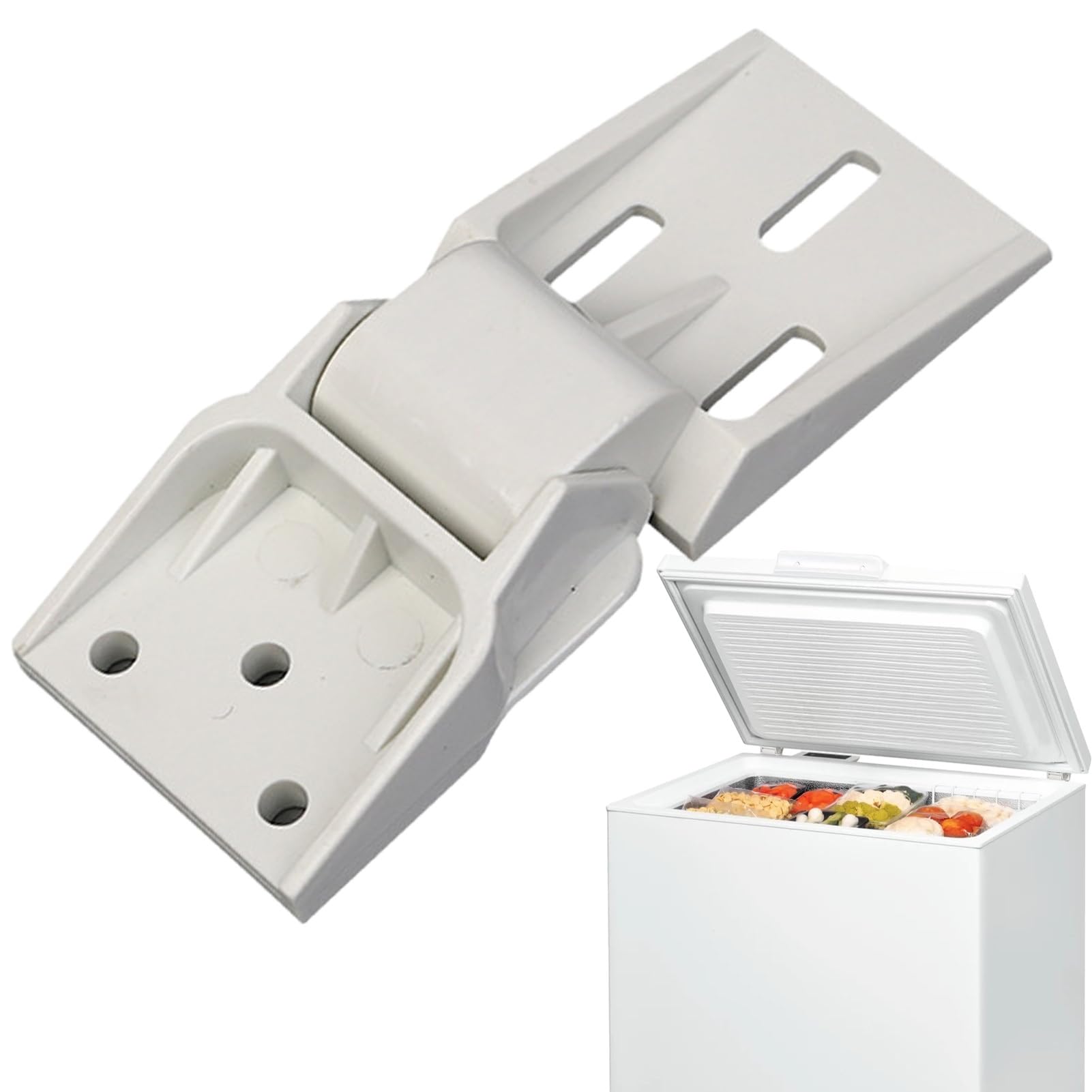DYOG Freezer Hinge Replacement | Hinge for Small Freezer,Easy to Install and Balanced for Small Freezer for Kitchen Chest Freezer Hinge Chest Freezer Hinge Repair kit Freezer