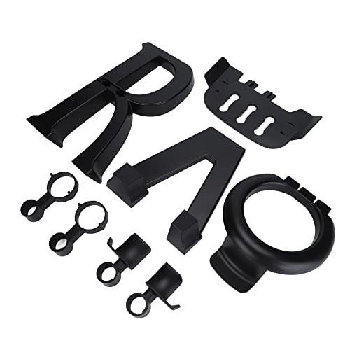 VR Stand, Easy to Install VR Headset Stand and Controller Holder Lens Friendly Compatible with a Stable Base for Rift S for Quest 2 for Vive(Black)