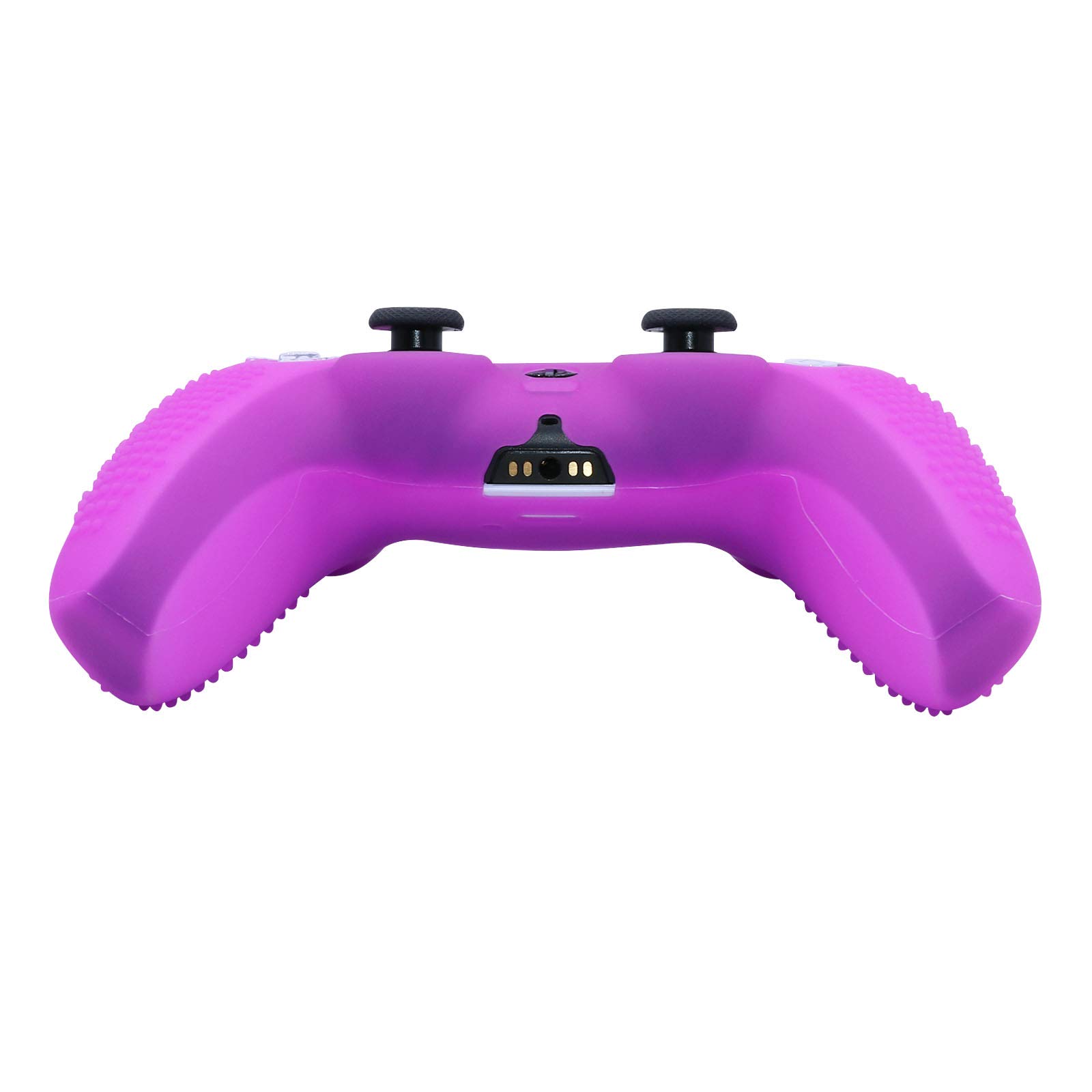 RALAN Silicone Rubber Cover Skin case Anti-Slip Water Transfer Customize for PS5 Controller + Extra Thumb Grips x 10.