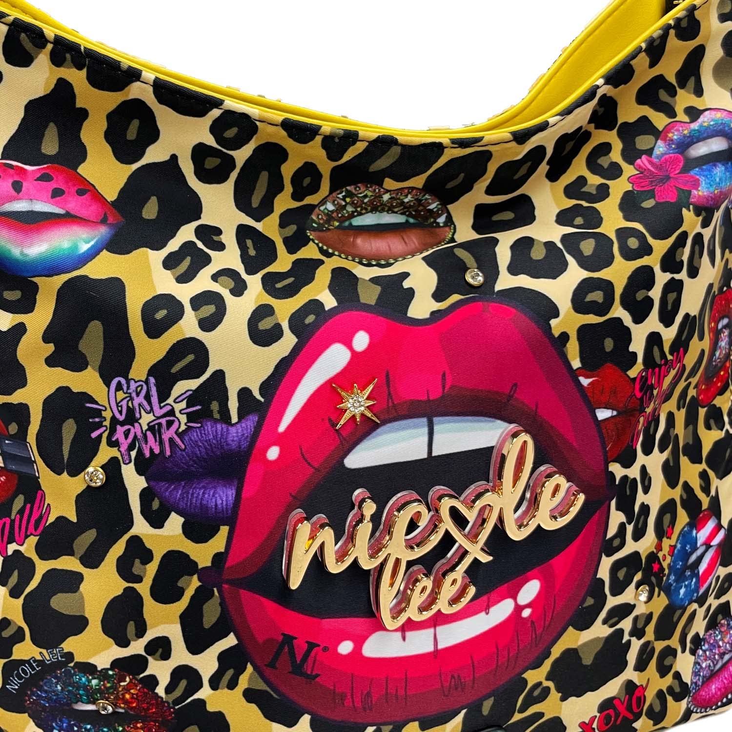 Nicole Lee Wild Lips Shoulder Bag
