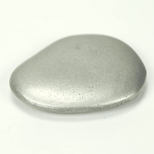 Cathedral Art Serenity Prayer Soothing Stone - Engraved Rock with Inspirational Words, Mindfulness and Meditation Stones for Stress, Worry, and Anxiety, 1-1/2-Inch, Silver