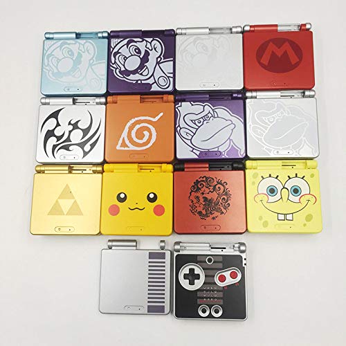 Repair Housing Shell Case Replacement for Nintendo Gameboy Advance SP GBA SP Silver