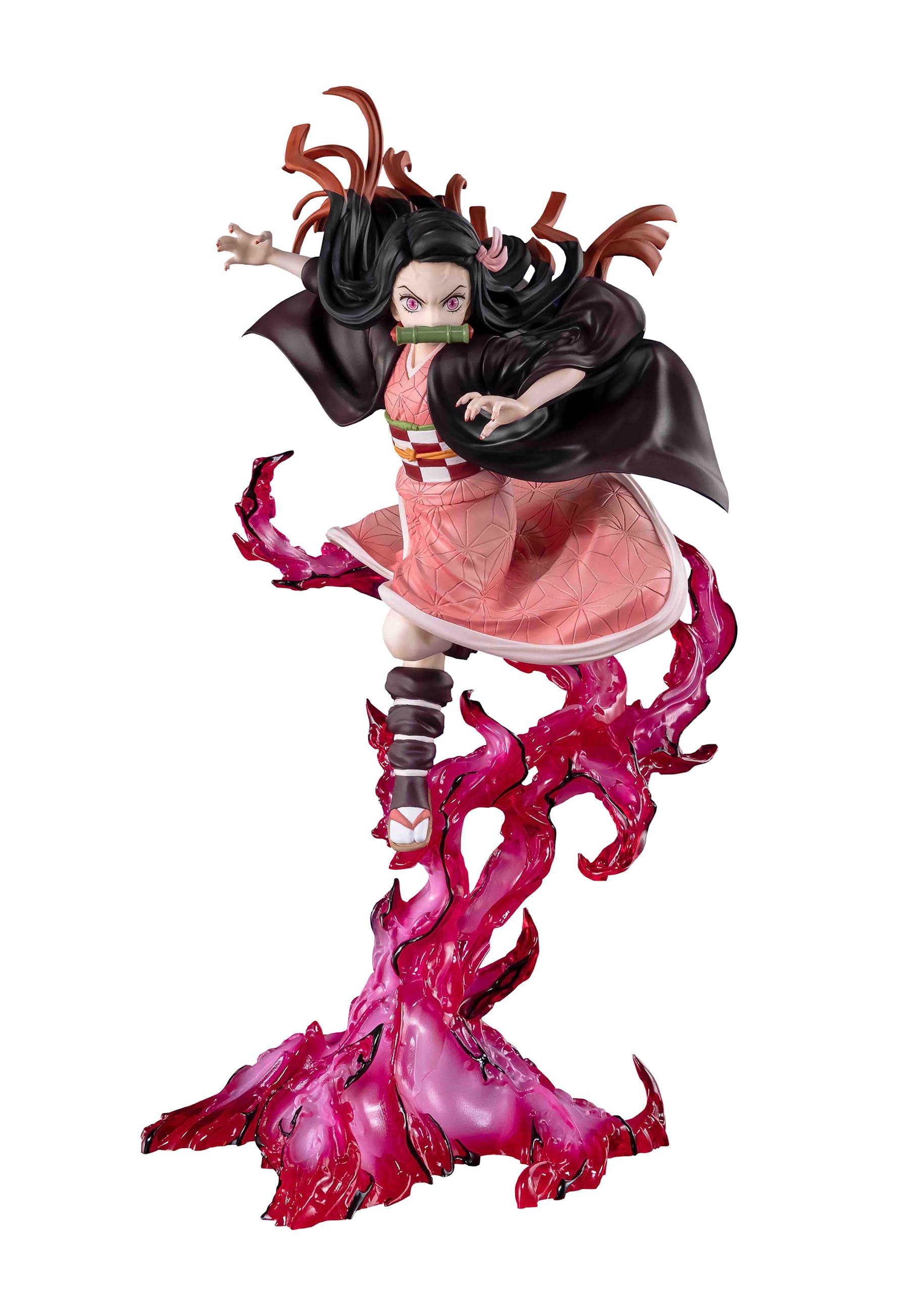 TAMASHII NATIONS - Demon Slayer: Kimetsu no Yaiba - Nezuko Kamado Blood Demon Art, Bandai Spirits FiguartsZERO Collectible Statue