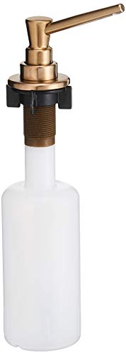 Delta Faucet RP1001CZ Soap/Lotion Dispenser with 13oz bottle with funnel, Champagne Bronze,2-3/4 inches