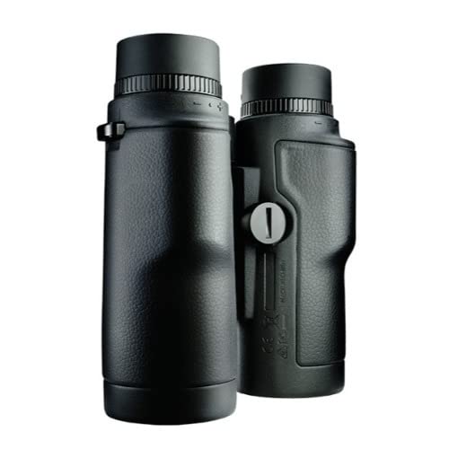 Nikon 10x42 LaserForce Rangefinder Binoculars Bundle with Binocular Harness Strap, 79-Inch Photo and Video Monopod Lenspen Cleaning System (4 Items)