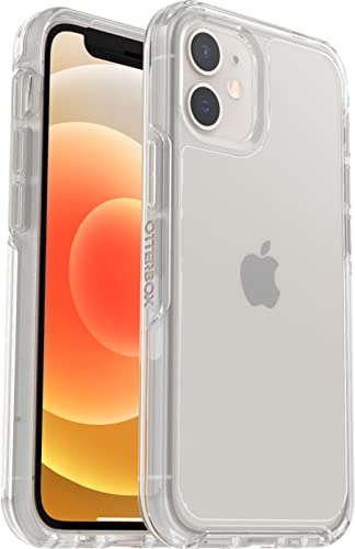 OtterBox Symmetry Clear Series Case for iPhone 12 Mini with Alpha Glass Screen Protector Bundle - Bundle Packaging - Clear