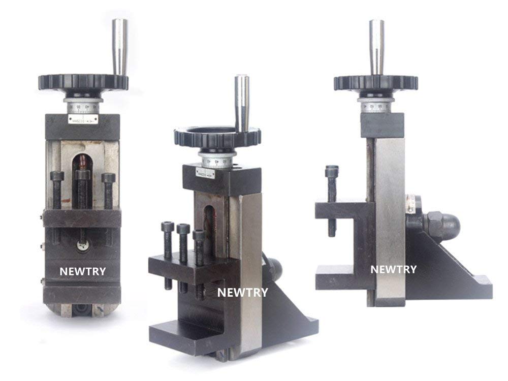 TANGIST Lathe Indexable S/N:10061 Vertical Slider Plate Small Household Vertical Mopping Board Lathe Special Accessories Milling Machine Miller Clamp 50mm For C2/C3/SC2