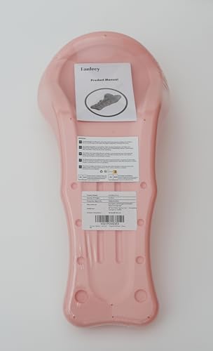 Fanlecy Neck and Shoulder Relaxer with Upper Back Massage Point, Cervical Traction Device Neck Stretcher for TMJ Pain Relief and Cervical Spine Alignment Chiropractic Pillow (Pink)