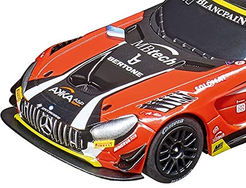 Carrera 64135 Mercedes-AMG GT3 Team AKKA-ASP #87 GO!!! Analog Slot Car Racing Vehicle 1:43 Scale