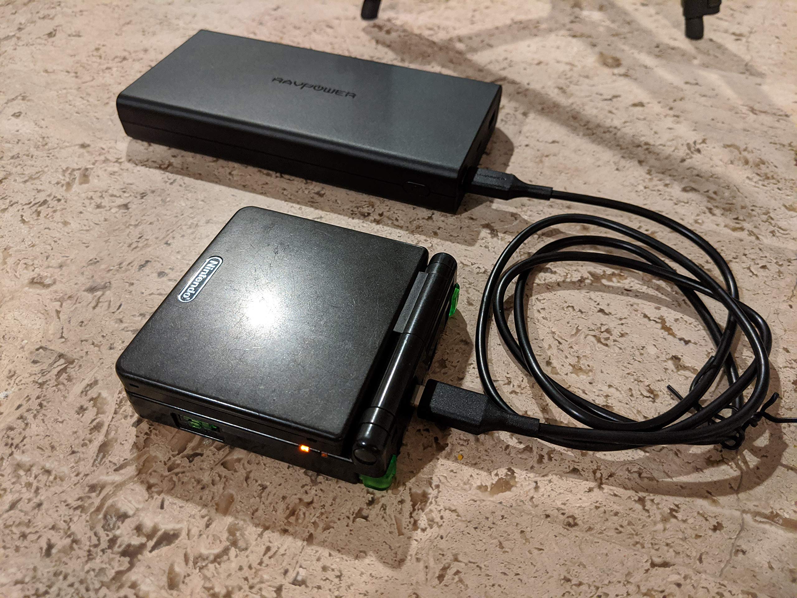 USB-C Mod for Game Boy Advance SP