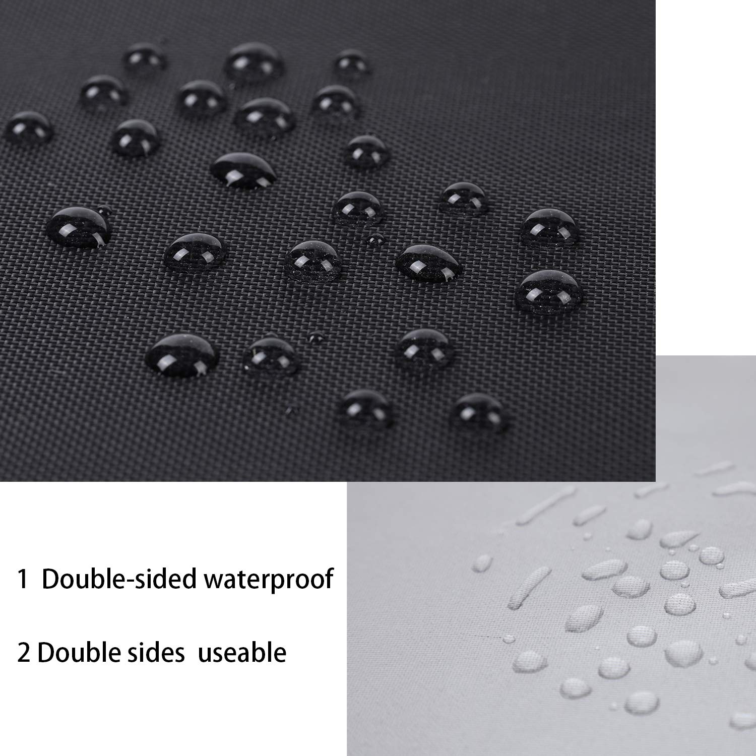 Perfitel AC Cover for outside units -Central air conditioner Cover Defender-Waterproof Heavy Duty Top Air Conditioner Cover (32X32 inch)