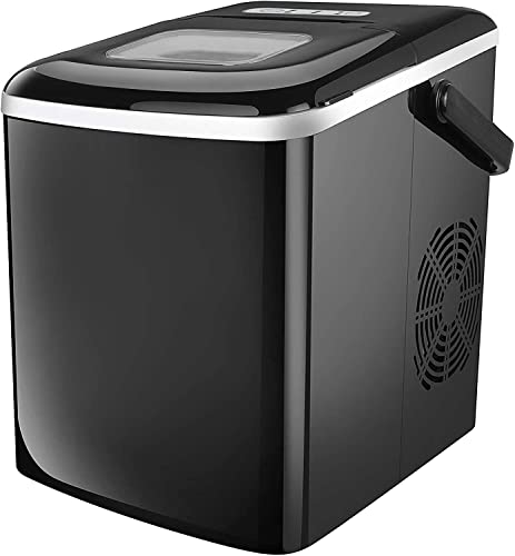 Ice Machine Maker Countertop,Mini Ice Maker,Portable Ice Maker Countertop,Small Ice Maker,Ice Maker 9 Cubes Ready in 9 min with 2 Optional Ice Cube Sizes,2-7 Days delivery Shipped from US Warehouse