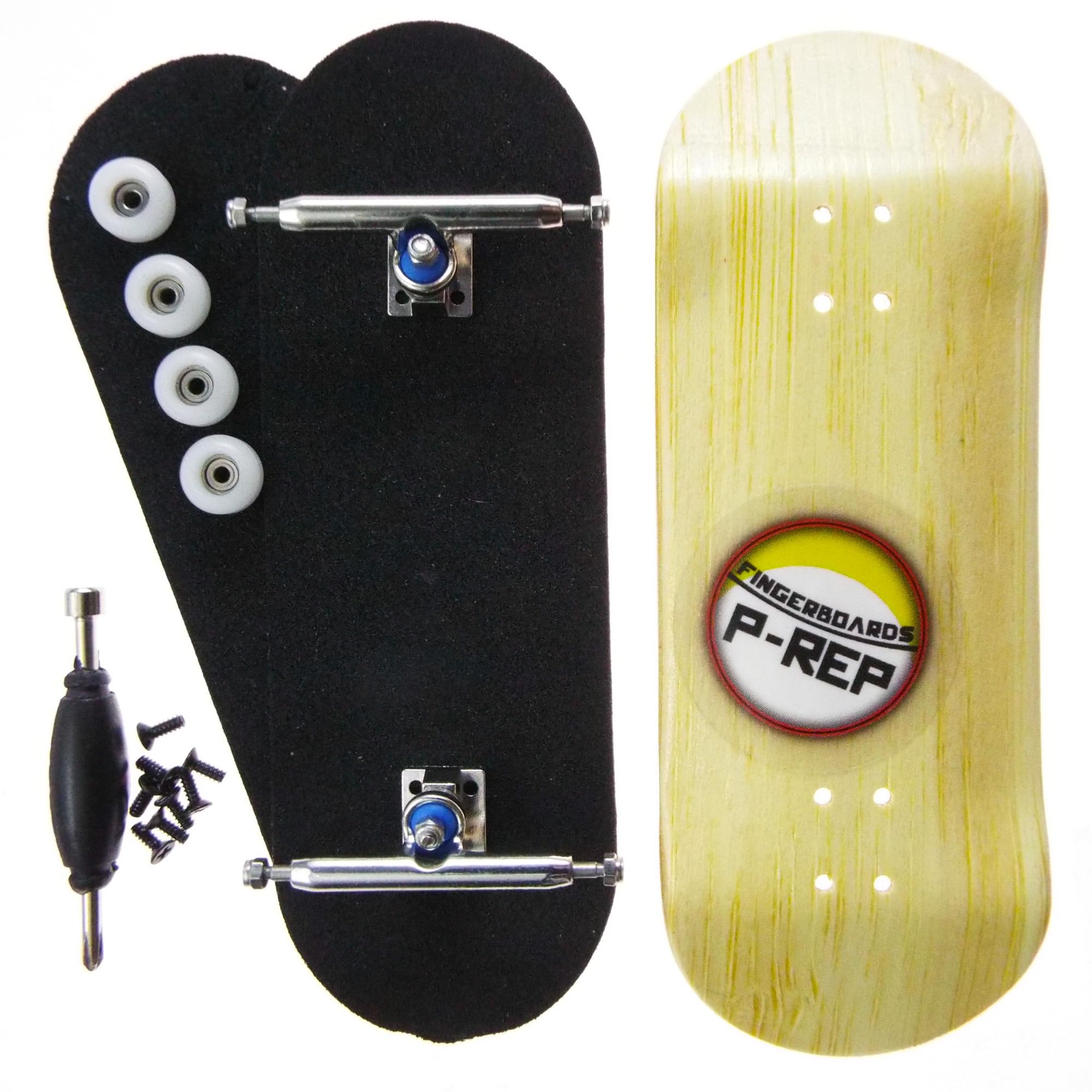 P-REP Standard Complete Wooden Fingerboard Bamboo 34mm