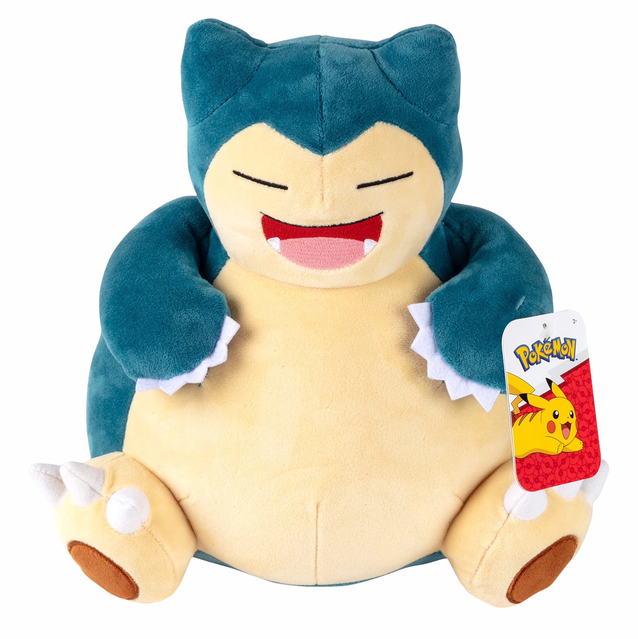 Pokémon 8" Munchlax & 12" Snorlax Plush Stuffed Animal Toys, Set of 2 - Evolution Set - Officially Licensed - Gift for Kids