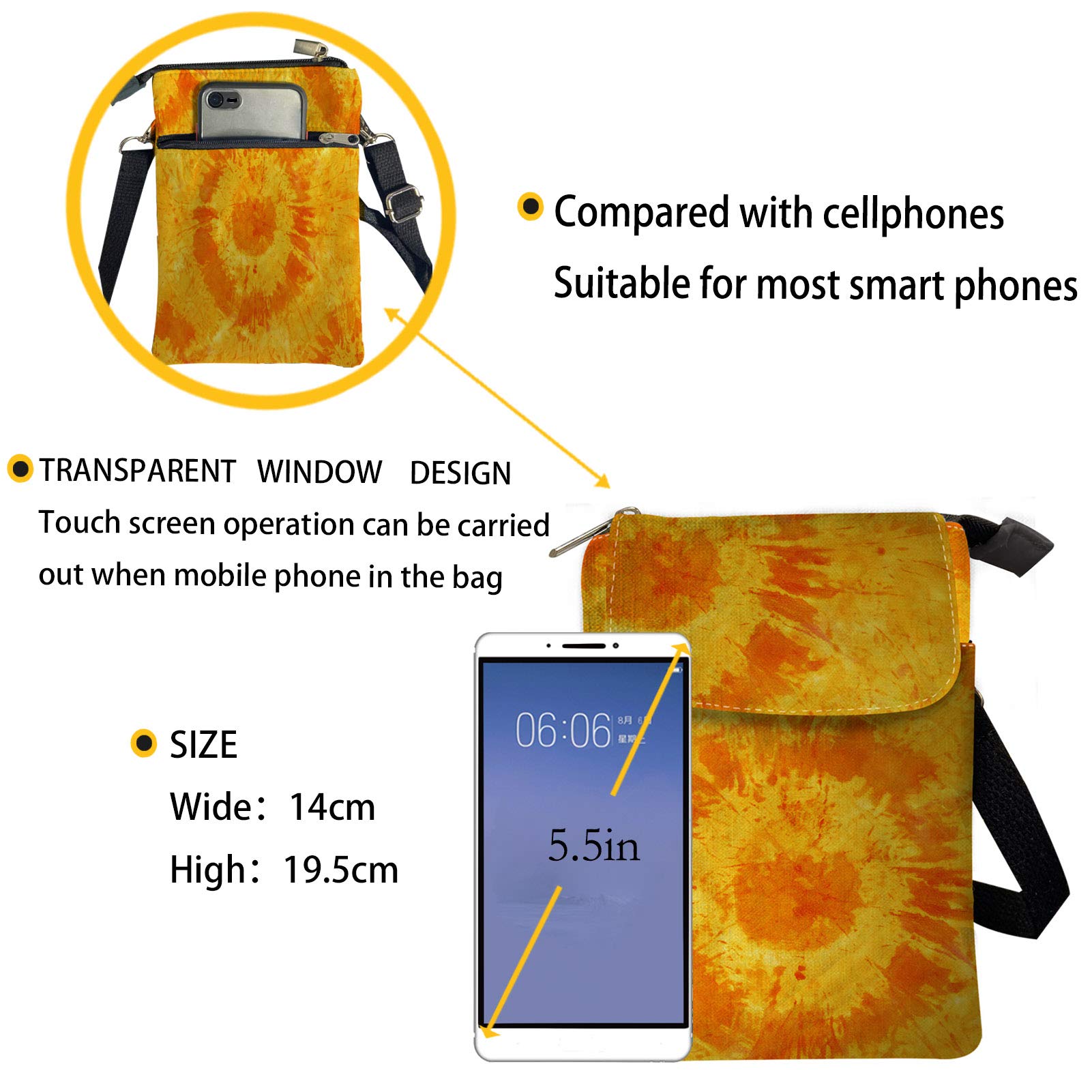Wideasale Pink Crossbody Bag for Women Portable Durable Shoulder Purse Messenger Bag Lightweight Pocketbooks,Forest Hunting Camo Deer