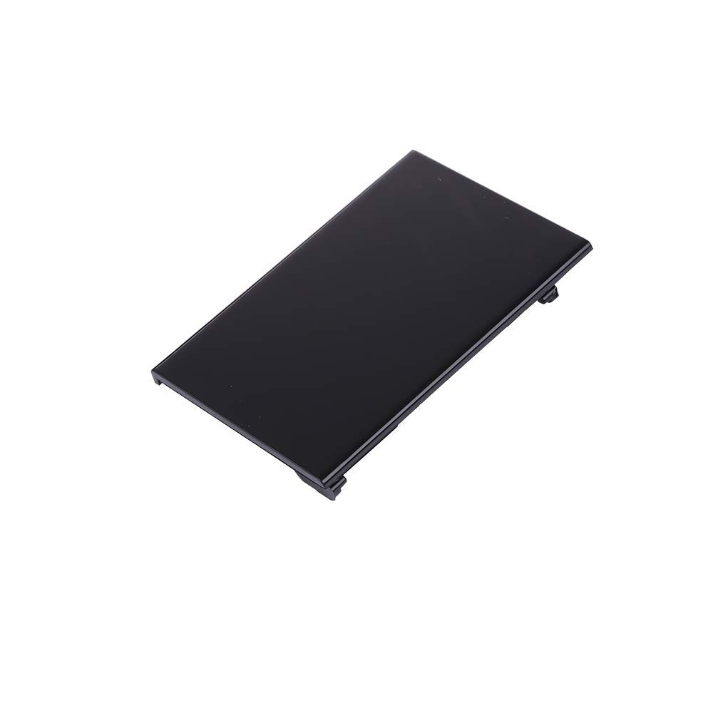Wii Console Replacement Dust Door, 3 in 1 Repair Part Slot Cover for Nintendo GameCube, NGC Conrtroller/NGC Memory/SD Slot Lid-Black