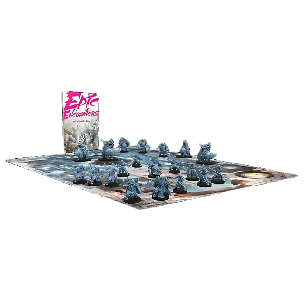 Steamforged Games Epic Encounters Caverns of The Frost Giant and Halls of The Orc King Bundle (2 Items)