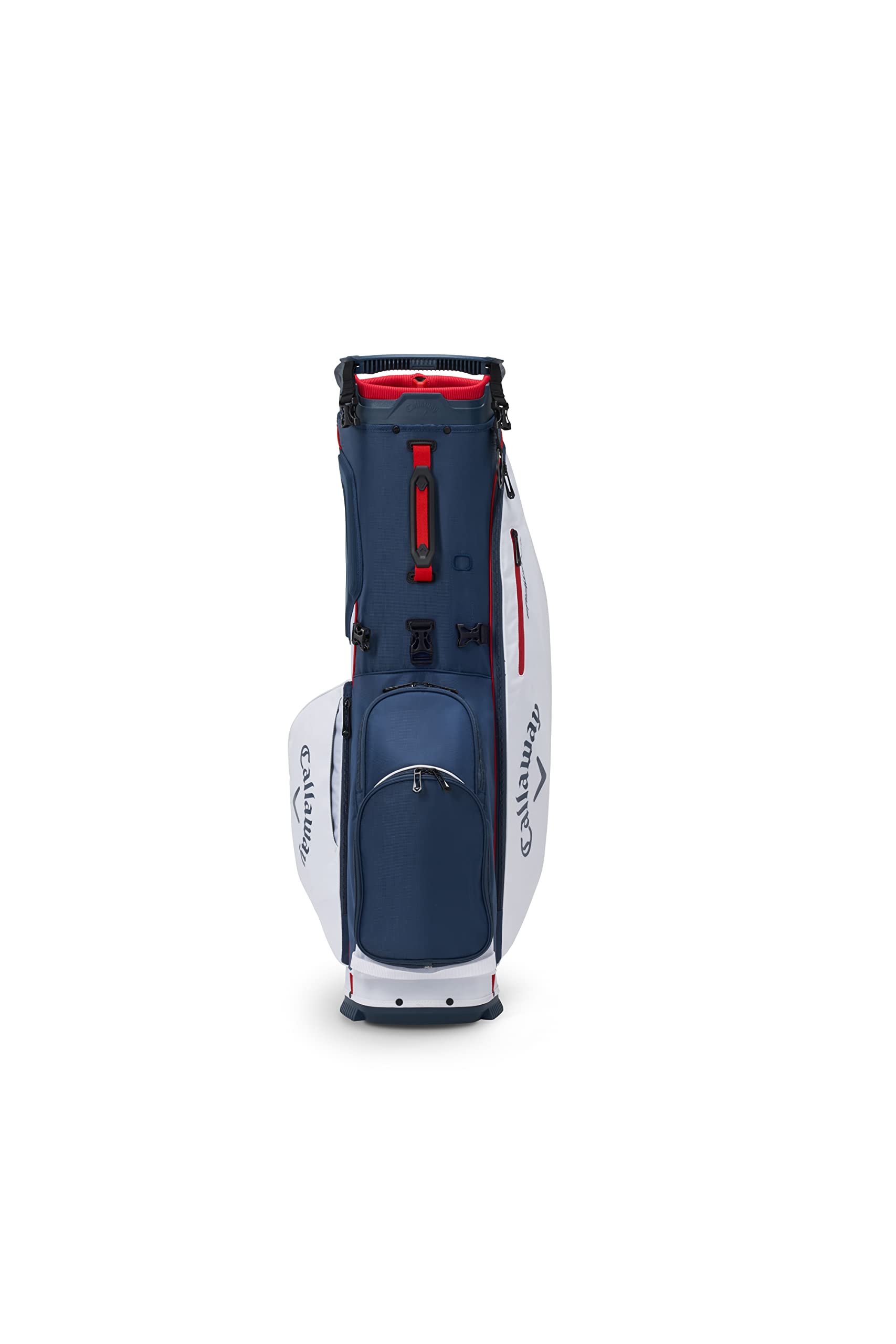 Callaway Golf 2022 Fairway Plus Stand Bag, Double Strap, Black/Charcoal/Gold Color