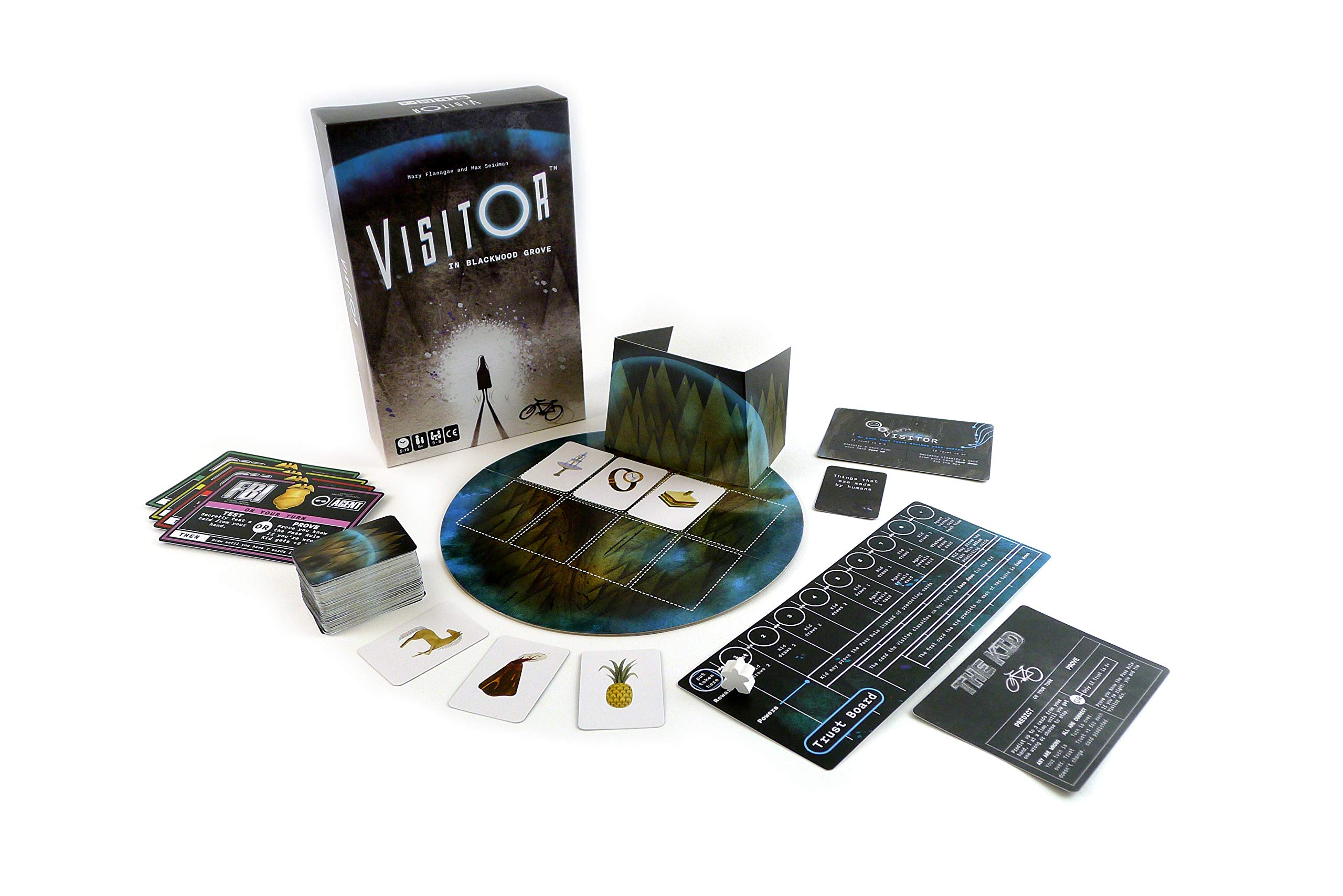 Resonym Visitor in Blackwood Grove, Cooperative Mystery and Deduction Game, Ages 8+, 3 to 6 Players, Games