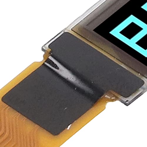 Display Screen, 15 Pin 4 Pcs Bright Low Power Consumption 0.91in Display Module for DIY(Blue)
