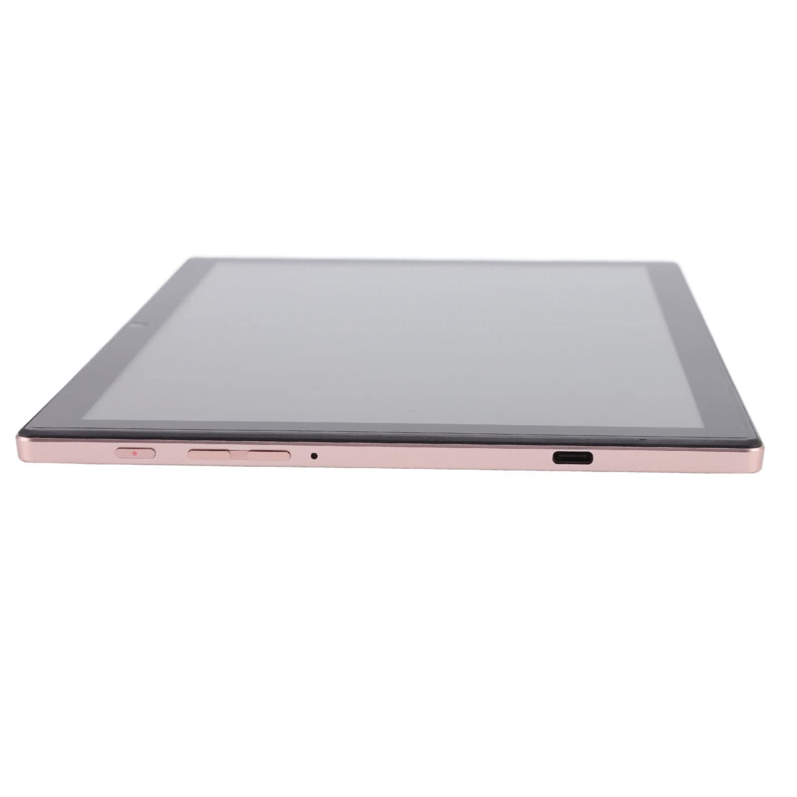 Cosiki Touch Screen Tablet, Ultra Thin Tablet 6000mAh Lithium Battery Rose Gold Front 5MP Rear 13MP with USB Cable to Play (US Plug)