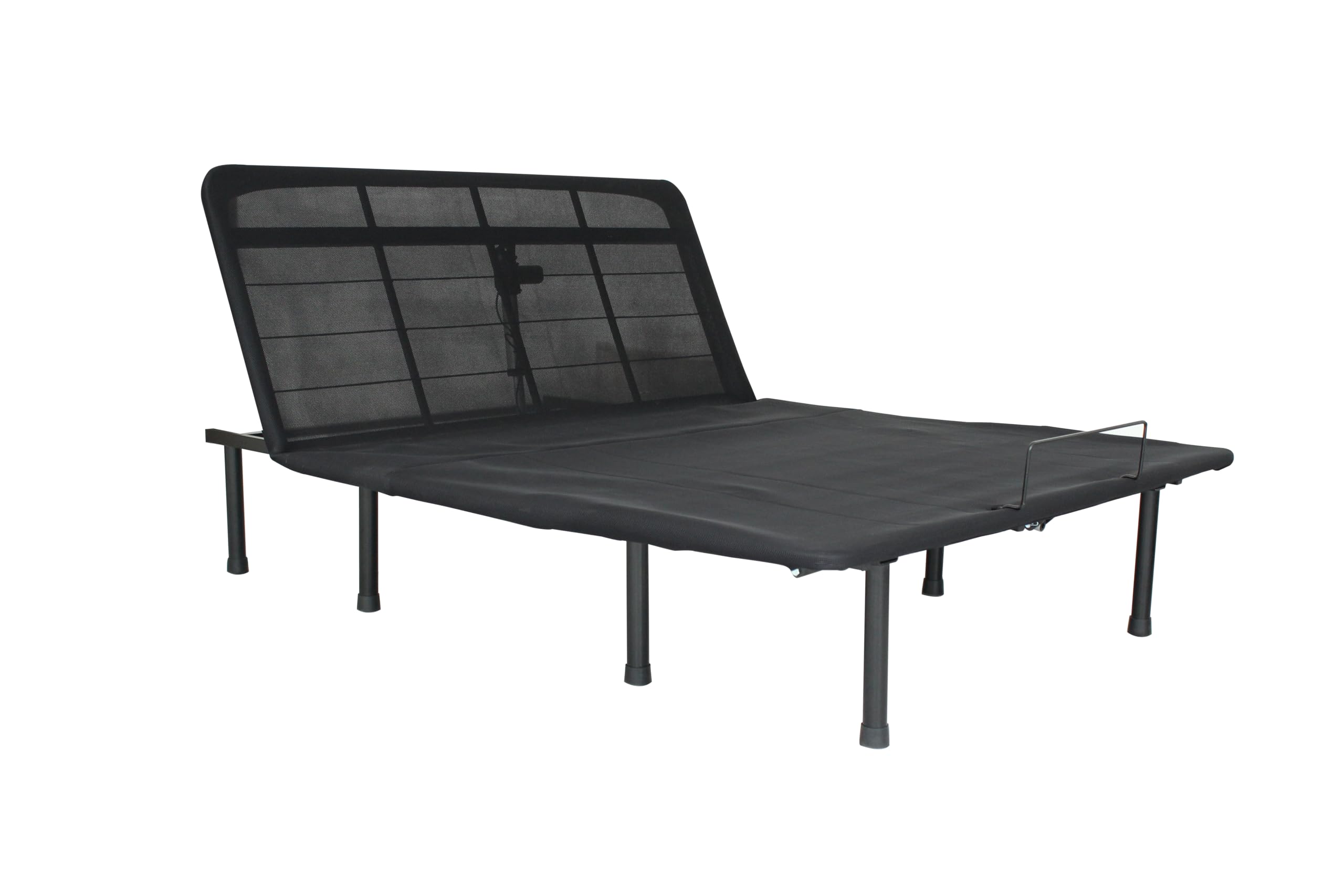 ccko Electric Adjustable Bed Frame with Independent Head & Foot Incline, Queen Size Adjustable Bed Base Motorized Bed Frame with Remote Control and Quiet Motor, Quick and Easy Assembly