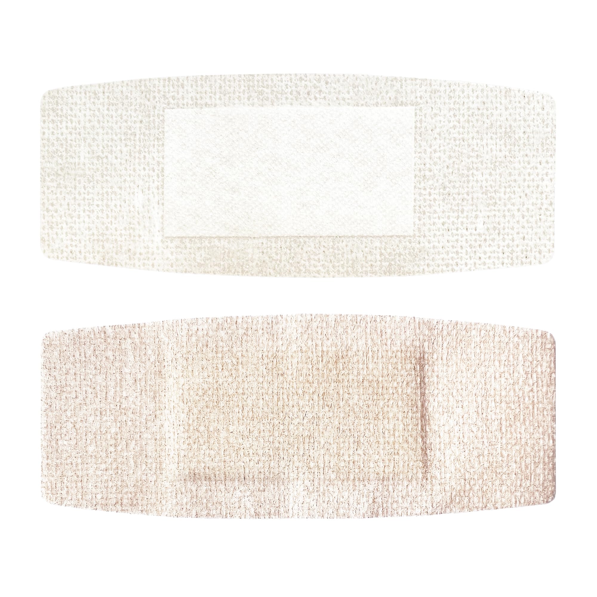 CareUs Bandages for Sensitive and Elderly Skin -Large Flexible Fabric, Max Hold Silicone Adhesive, Latex-Free, 32-Count Pack (8ct x 4),Gifts for Mom…