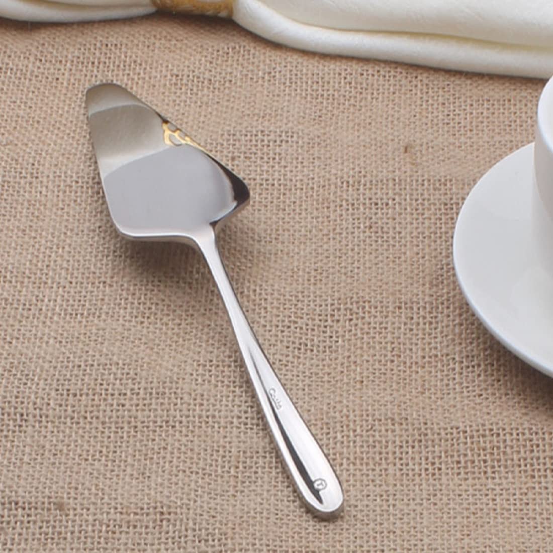 Cake Knife and Server Set, Classic Design Food Grade Stainless Steel Cake Cutting Set for Wedding Include Cake Cutter and Cake Server, Cake Cutting Set for Wedding, Anniversary, Birthday Party