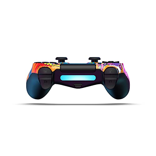 MOVONE Wireless Controller Dual Vibration Game Joystick Controller for PS4/ Slim/Pro/Windows PC,Compatible with PS4 Console (Black)