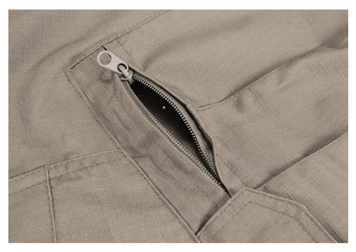 Cargo Combat Short Workout Hiking Camping Tactical Multi-Pocket Men's Lightweight Shorts