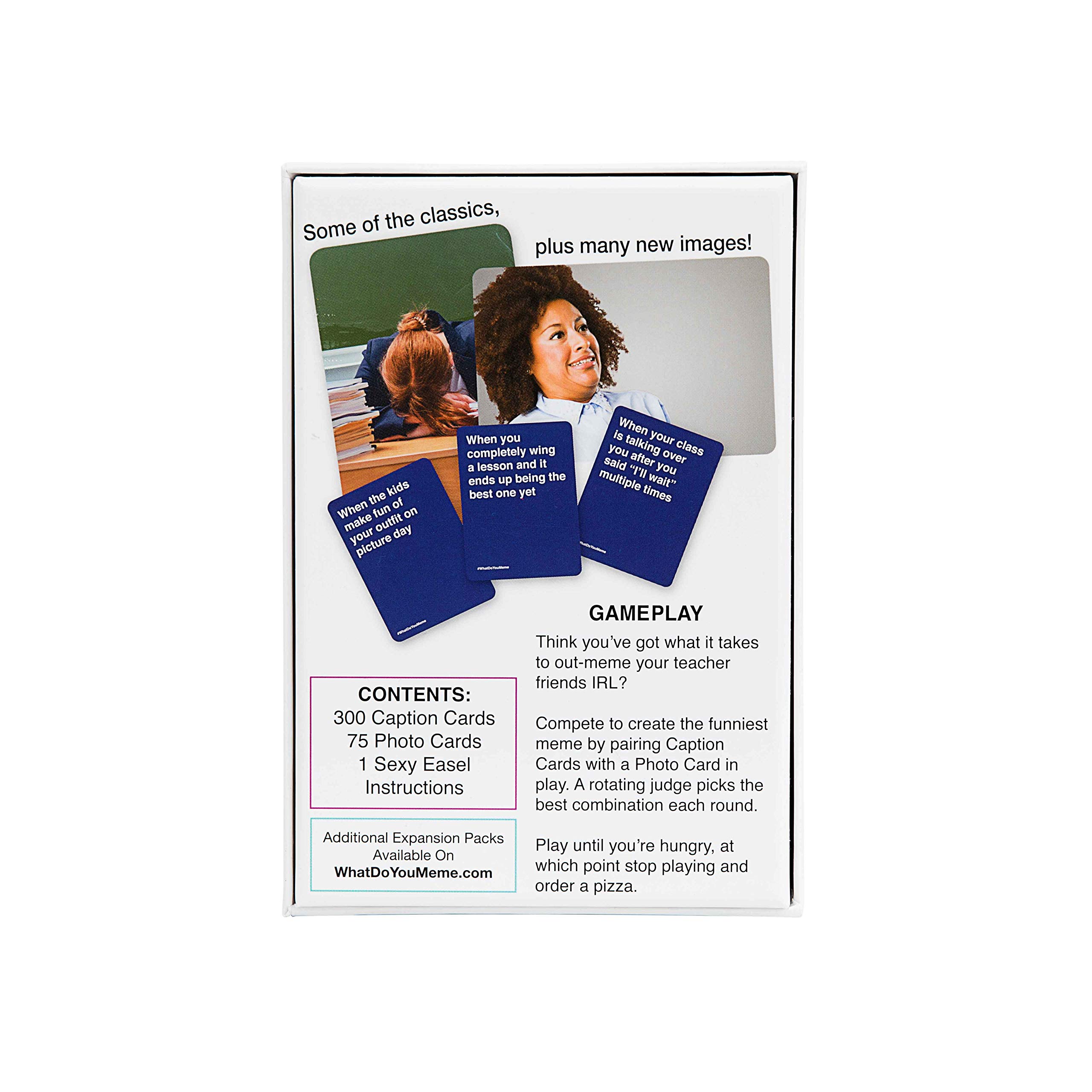 WHAT DO YOU MEME? Teacher's Edition - The Hilarious Party Game for Teachers