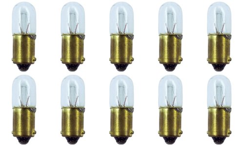 CEC Industries #1892 Bulbs, 14.4 V, 1.728 W, BA9s Base, T-3.25 shape (Box of 10)