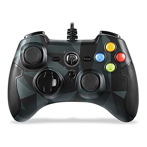Controller for PC PS3, 2.4G Wired Controller, Support PC (Windows XP/7/8/8.1/10), PS3, Android, Vista, TV Box Portable Gaming Joystick Handle, PC Gamepads with Vibration Fire Button Range