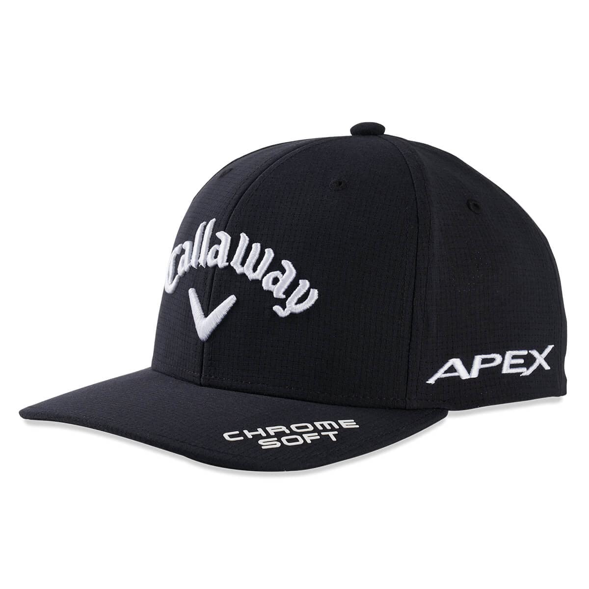 Callaway mens Golf 2022 Tour Authentic Performance Pro Hat, Adjustable Size, Black/White Color
