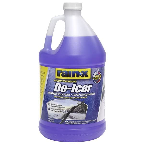 Home Garden De-Icer Windshield Washer Fluid, Greater Driving Visibility, 6 Gallon (-30Β° F) (RX Windshield De-Icer)