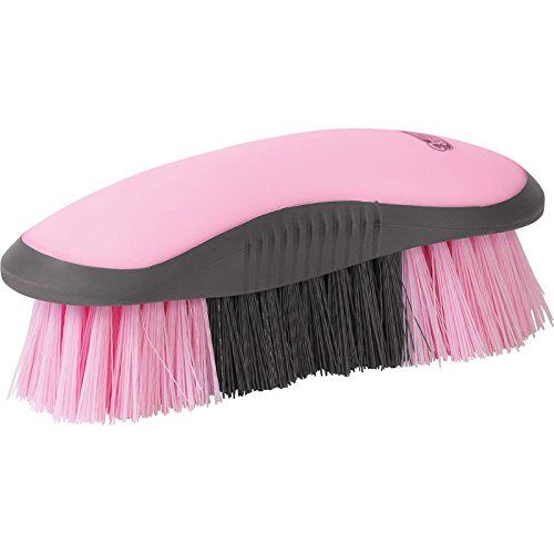 Weaver Leather Dandy Brush (Stiff), Gray/Pink