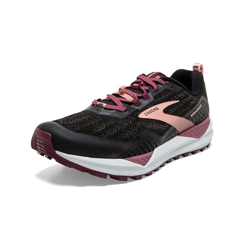 Brooks Women's Ghost 13 Running Shoe - Ombre/Black/Primrose - 8.5 Medium