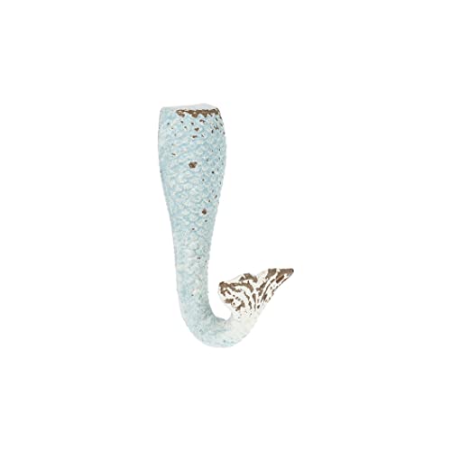 Ganz CB172614 Large Blue Ombre Mermaid Tail Wall Hooks, Set of 3